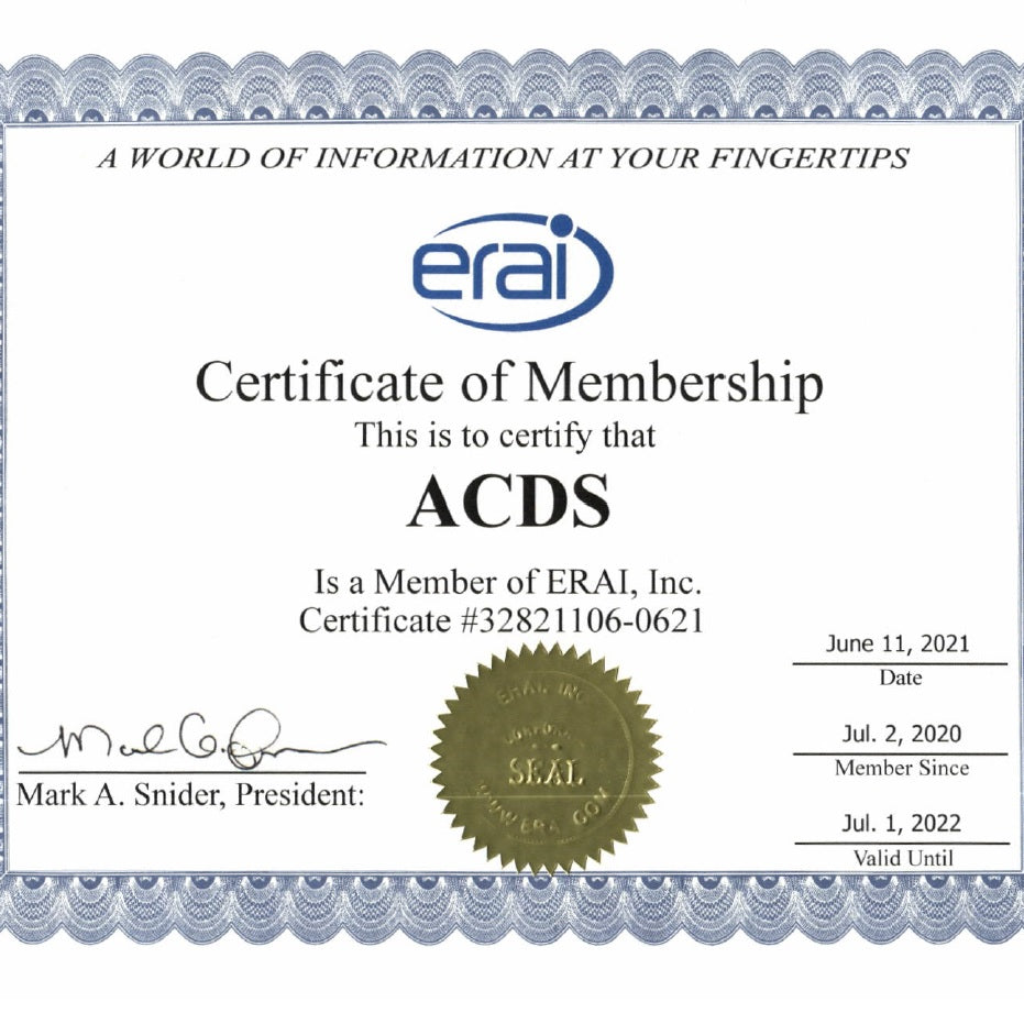 ACDS Independent Distributor of Electronic Components Since 1988